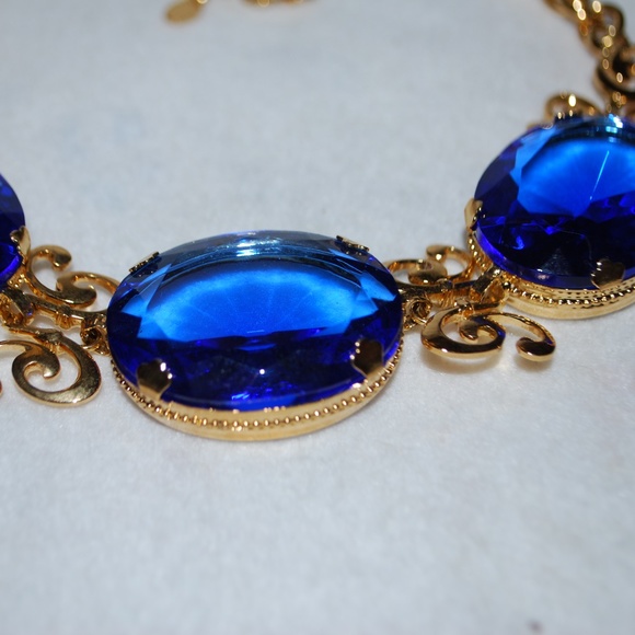 Sorrelli | Jewelry | Nwot Bold Blue Sorrelli Statement Necklace | Poshmark